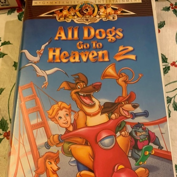 MGM | Media | All Dogs Go To Heaven 2 Vhs | Poshmark